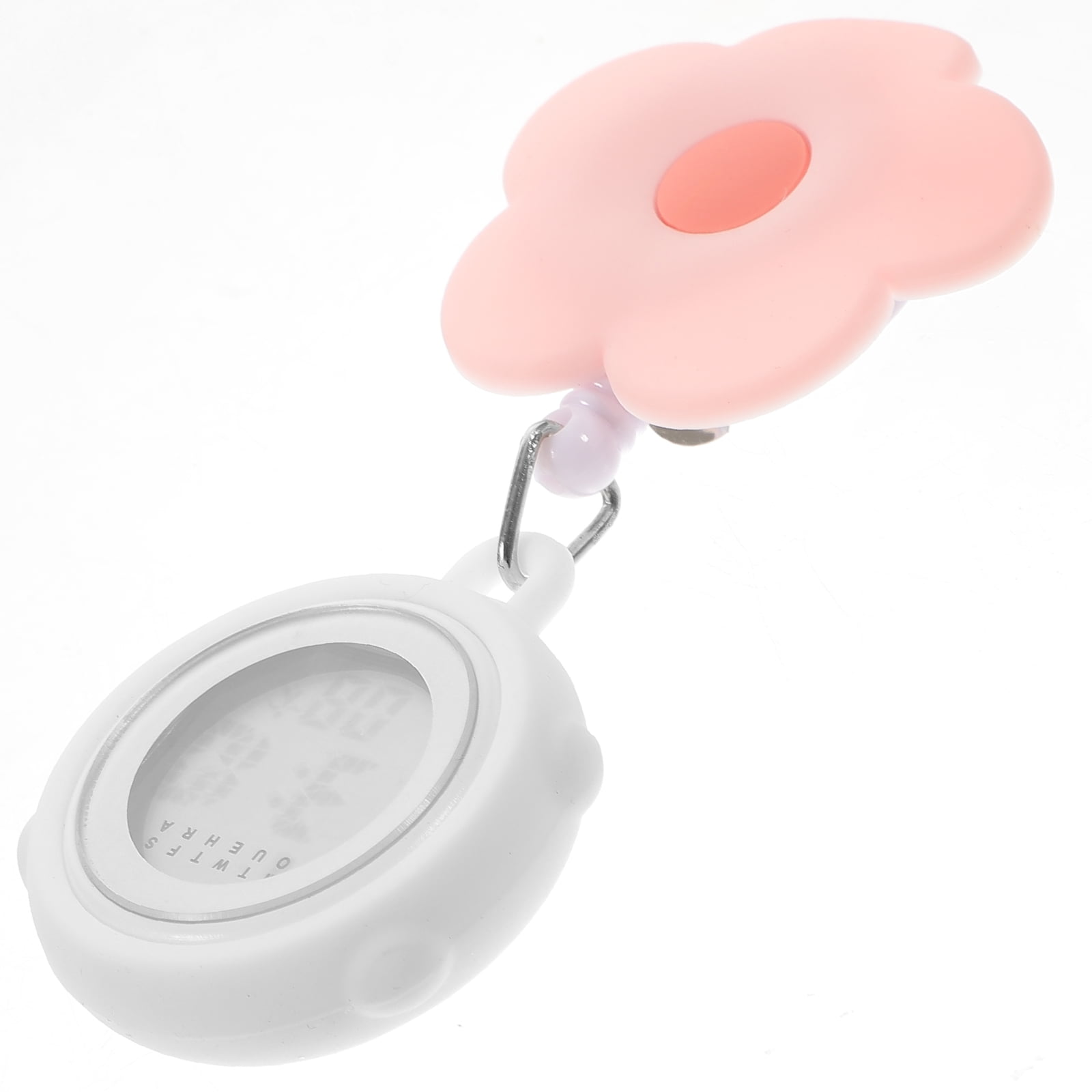 COSMOBETTY Nurse Electronic Pocket Watch Chest Hanging Style Pink 9.5X4 ...