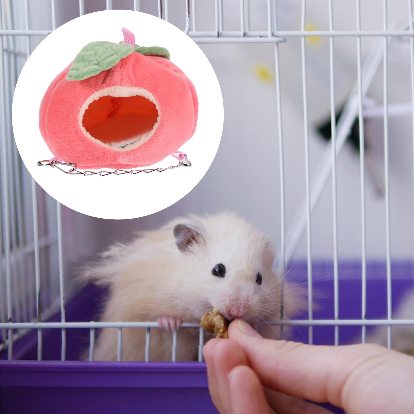 COSMOBETTY Pet Nest Bed Hamster Home Cotton Sleep Cage Bed for Hamster ...