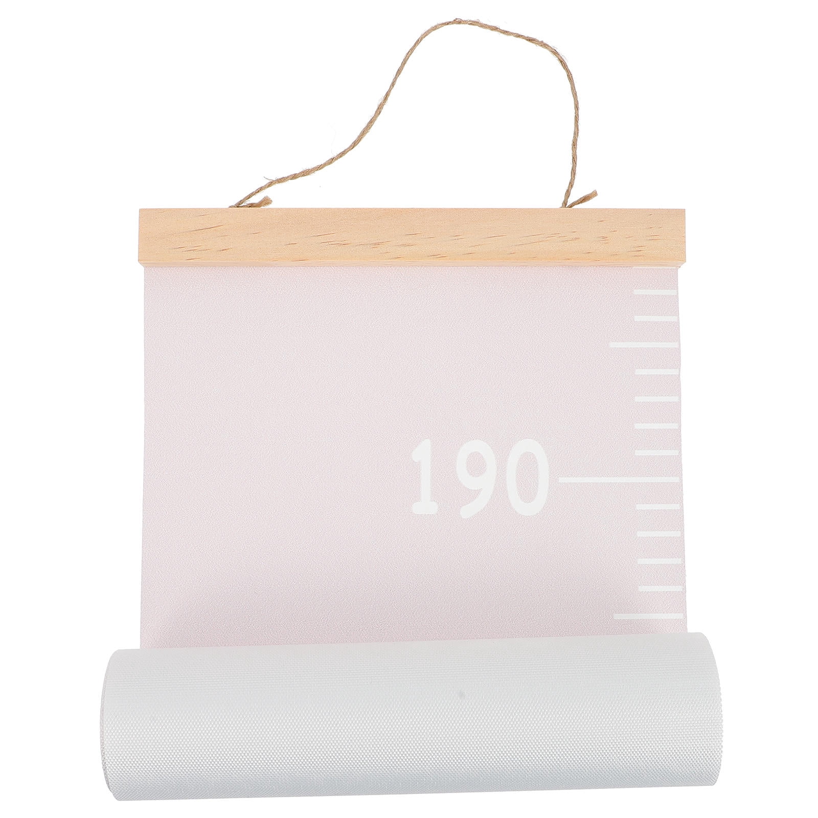 COSMOBETTY Pink Cloth Wood Height Measurement Board 1Pcs for Childrens ...