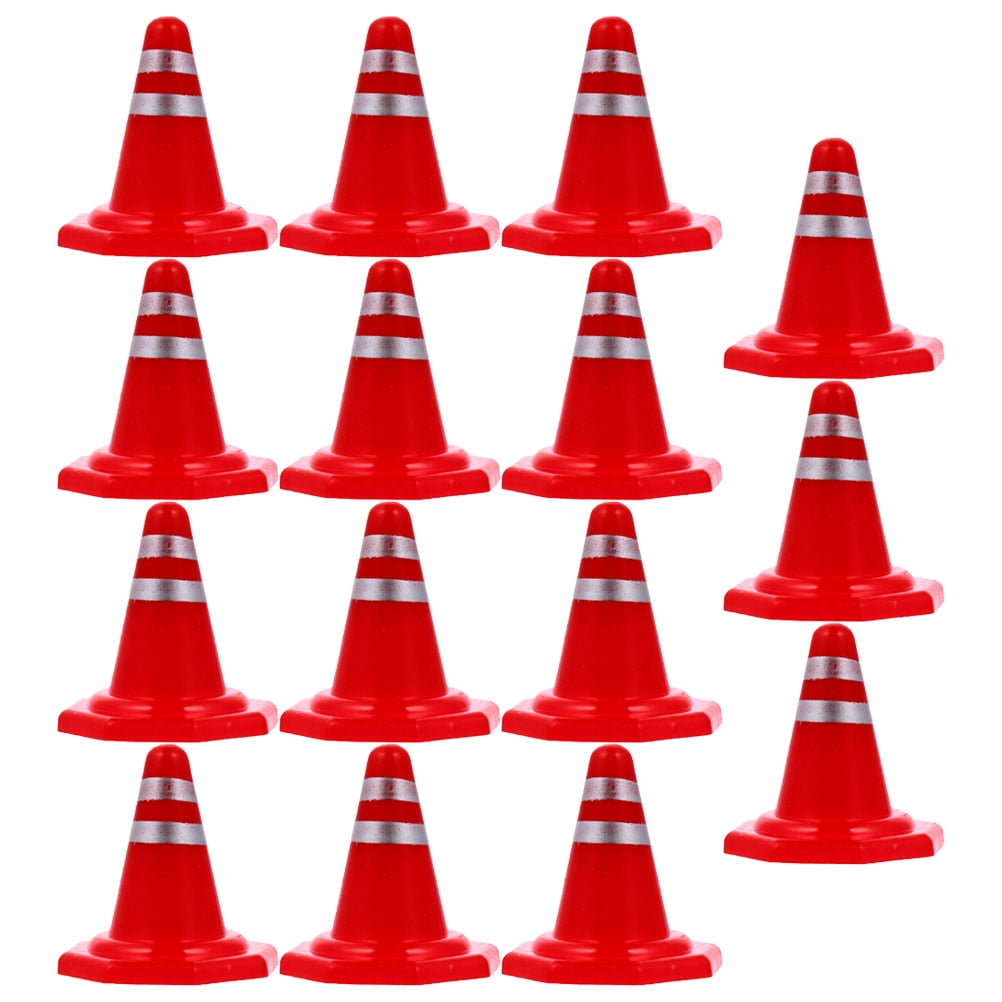 COSMOBETTY Plastic DIY Traffic Roadblock Signs for Kids Educational Toy ...