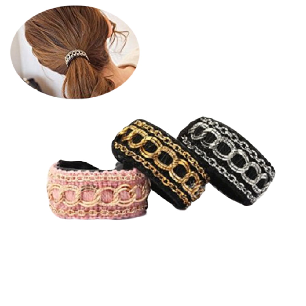 COSMOBETTY Ponytail Holder Clip 3Pcs Hair Clips Barrettes For Women ...