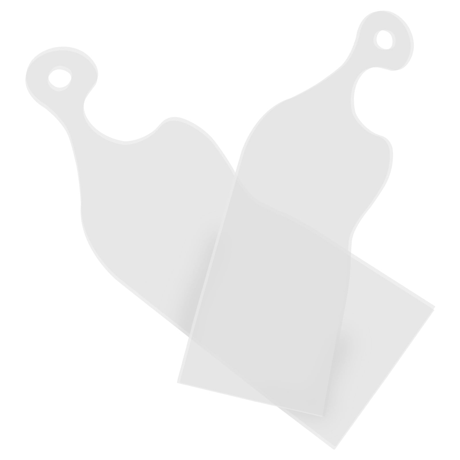 COSMOBETTY Router Template For Woodworking 1 Pair Acrylic Cutting Board ...