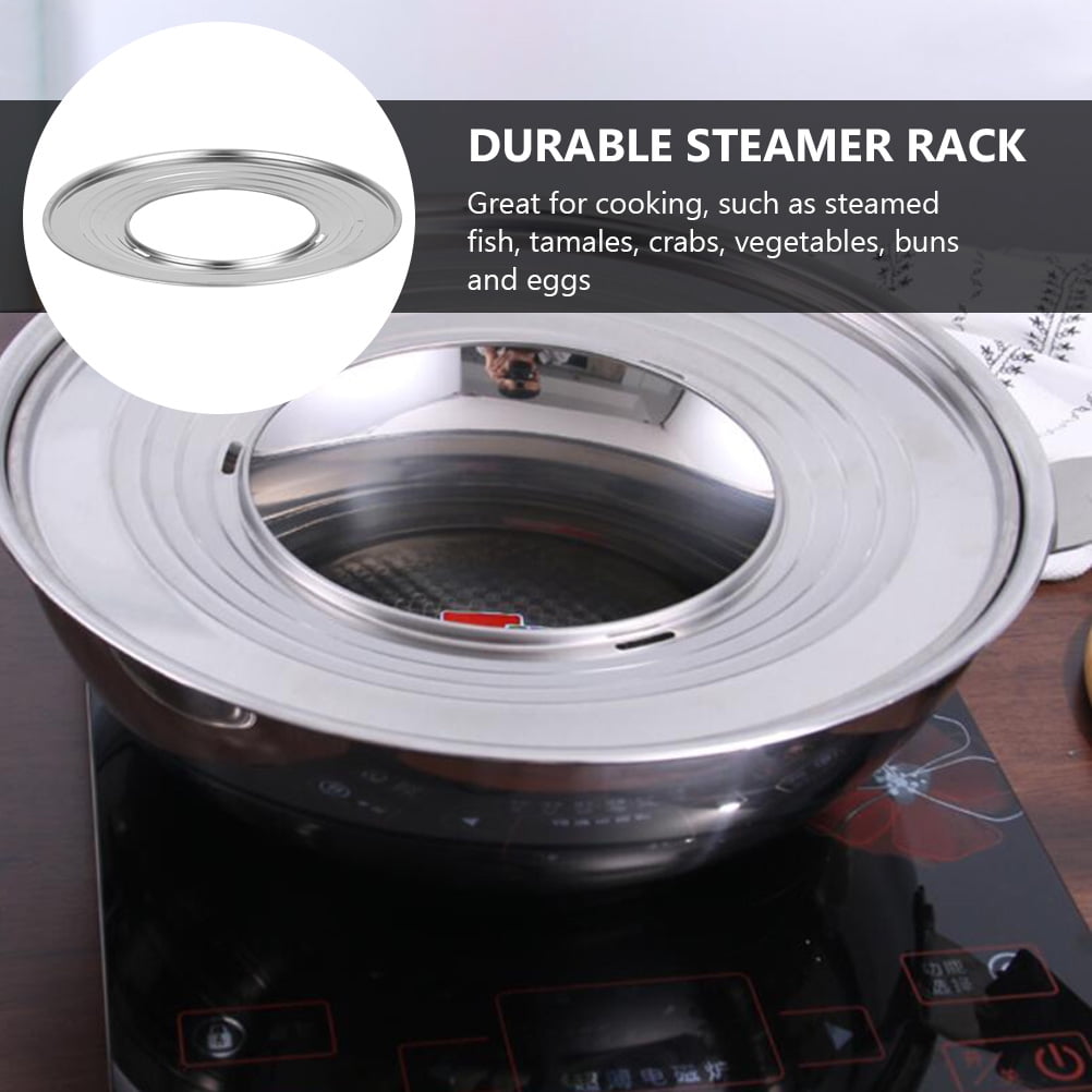 COSMOBETTY Stainless Steel Steamer Rack 1Pcs Round for Nutrient ...