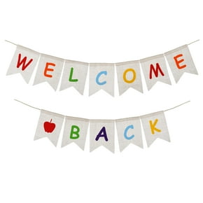 Welcome Back Banner