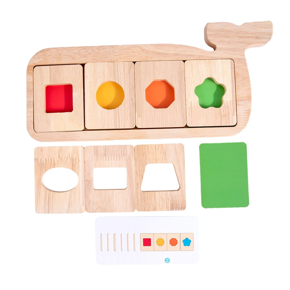 COSMOBETTY Whale Color Sorting Puzzle Childrens Toys Assorted Color ...