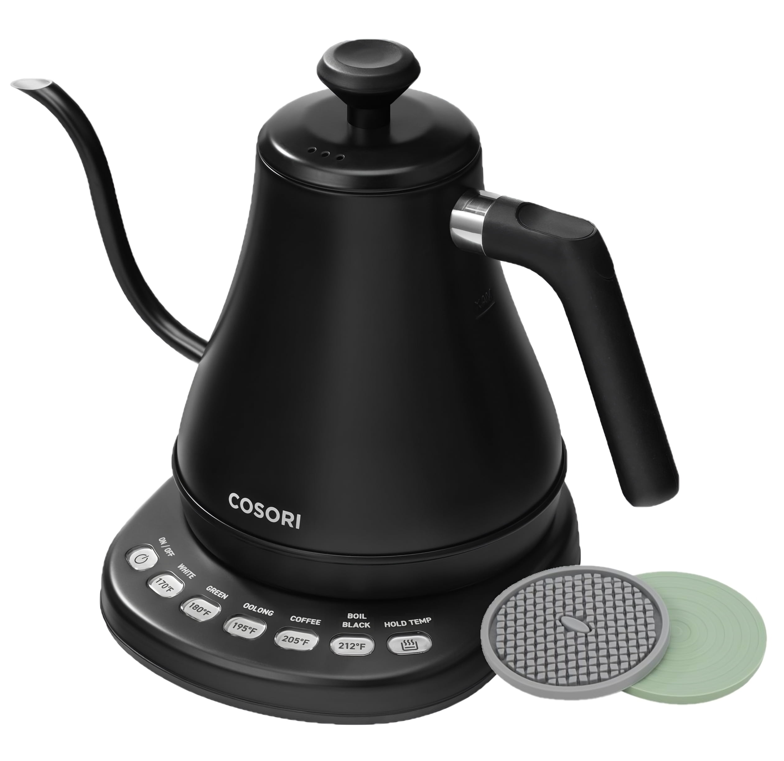 COSORI Gooseneck Electric Kettle with Temperature Control, Stainless ...