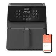 Toastmaster Small Air Fryer Basket, 2.6L (2.75 quart) Capacity, Black ...