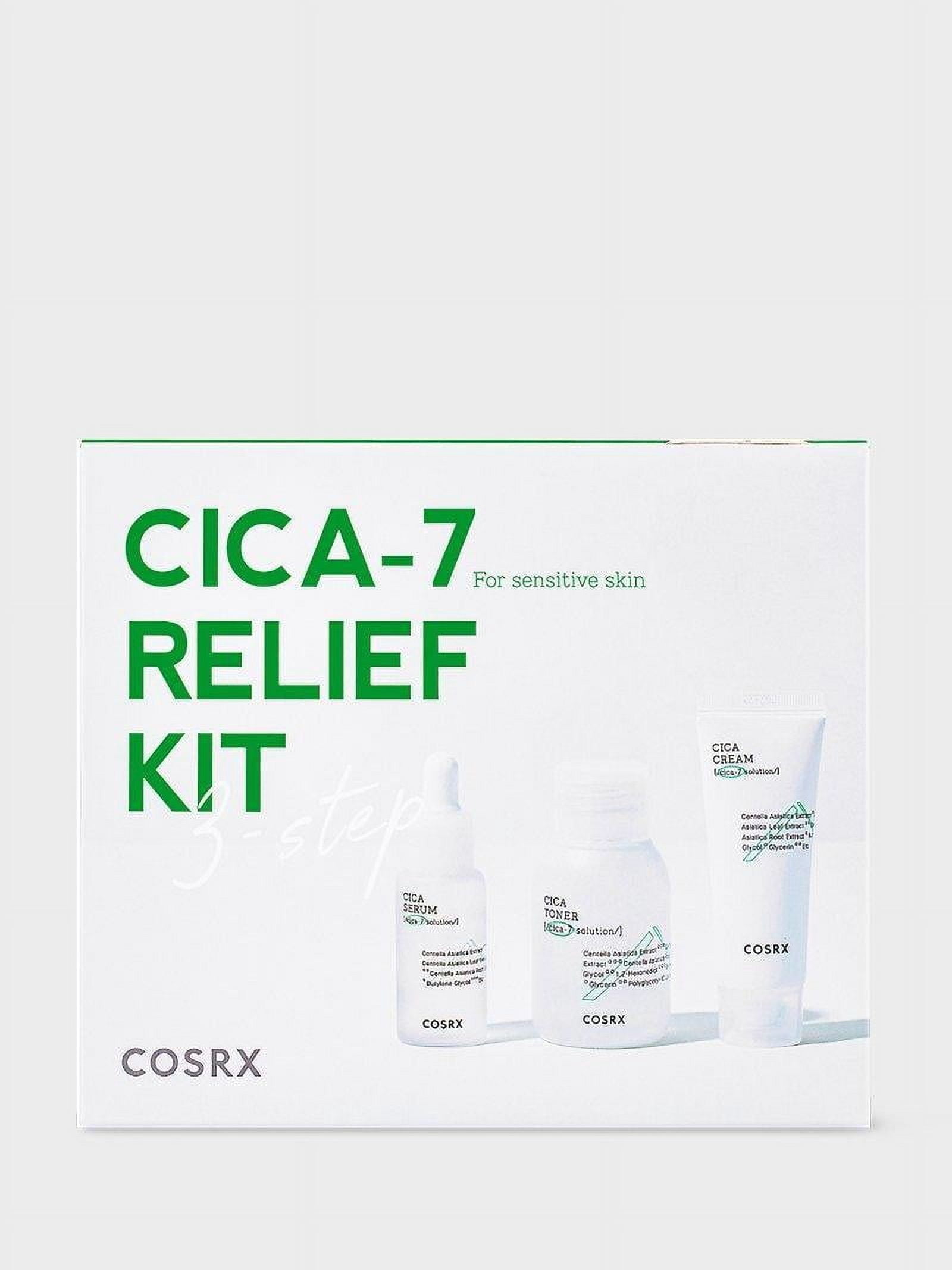 COSRX Cica-7 Relief Kit (3 step) - Walmart.com