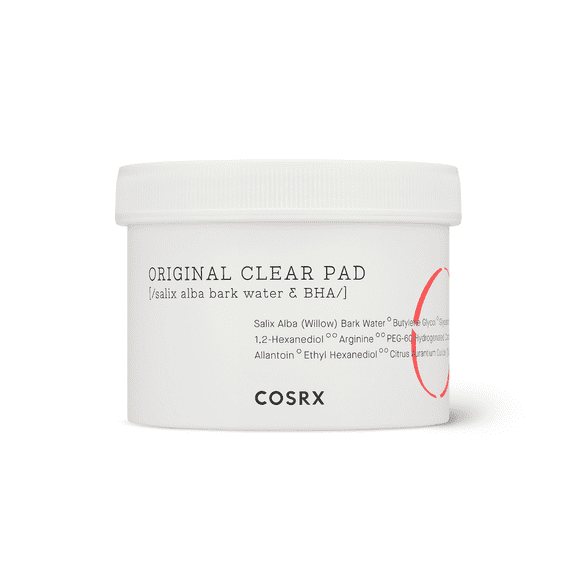 COSRX BHA Clarifying Pimple Skin Pad - One Step Original Clear, 70 Pads ...