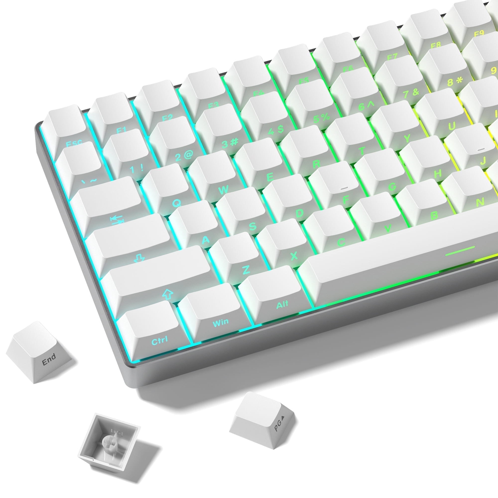 COSTOM 123 Keycaps, Side Print PBT Keycap 60 65 75 100 Percent, Shine ...