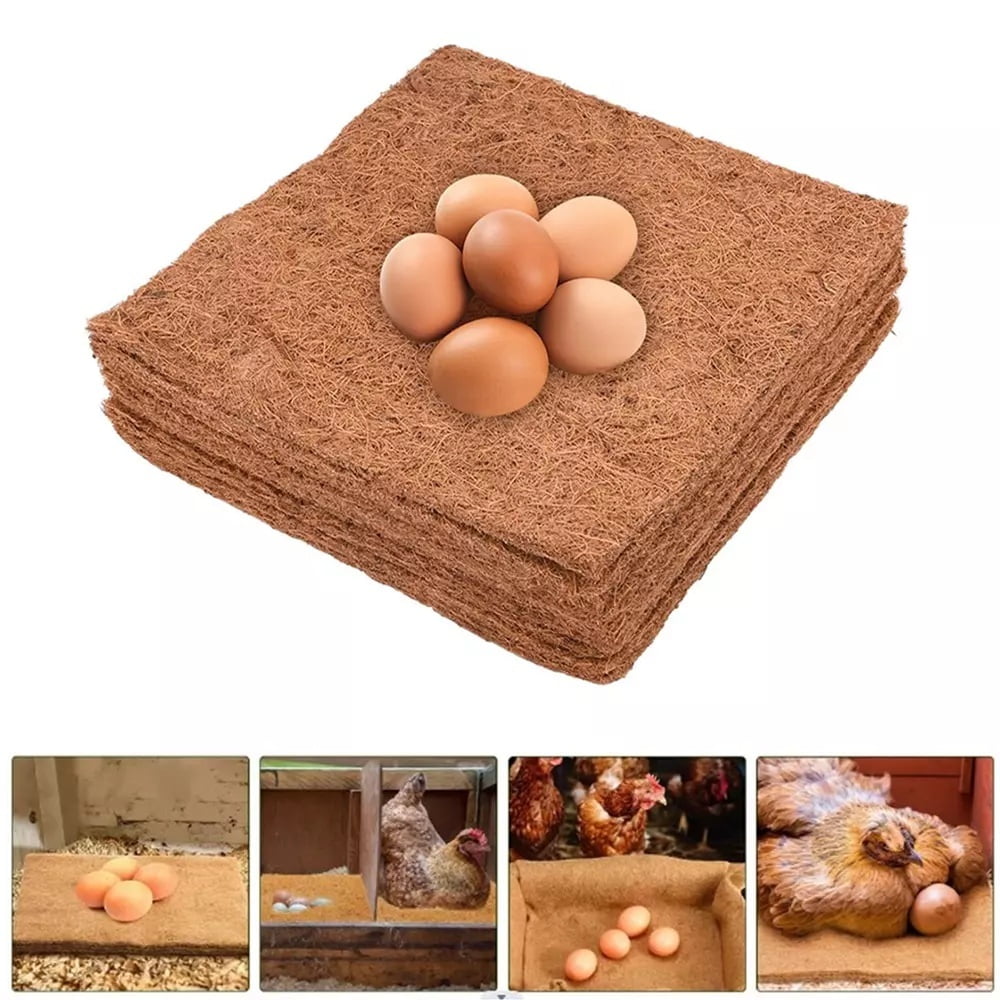 COSTYLE 10 Pack Chicken Nesting Pads for Hens Fits Most Nesting Boxes ...