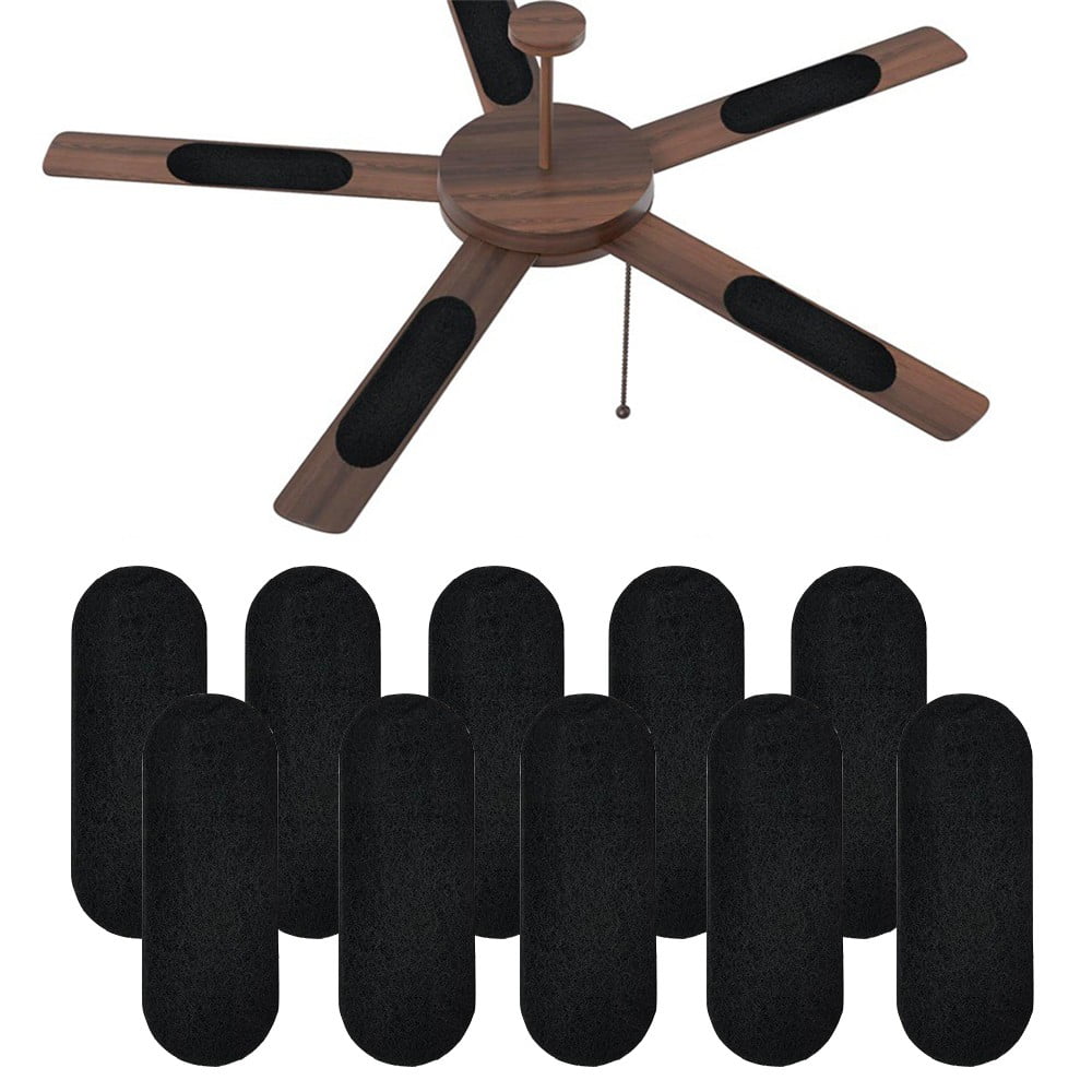 COSTYLE 10 Pcs Ceiling Fan Filters, Unscented Activated Carbon Filter ...