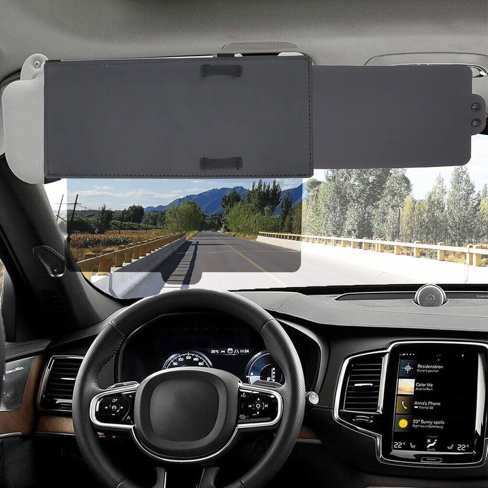 Costyle Car Sun Visor Extender Anti-Glare Sunshade Visor Extension for ...