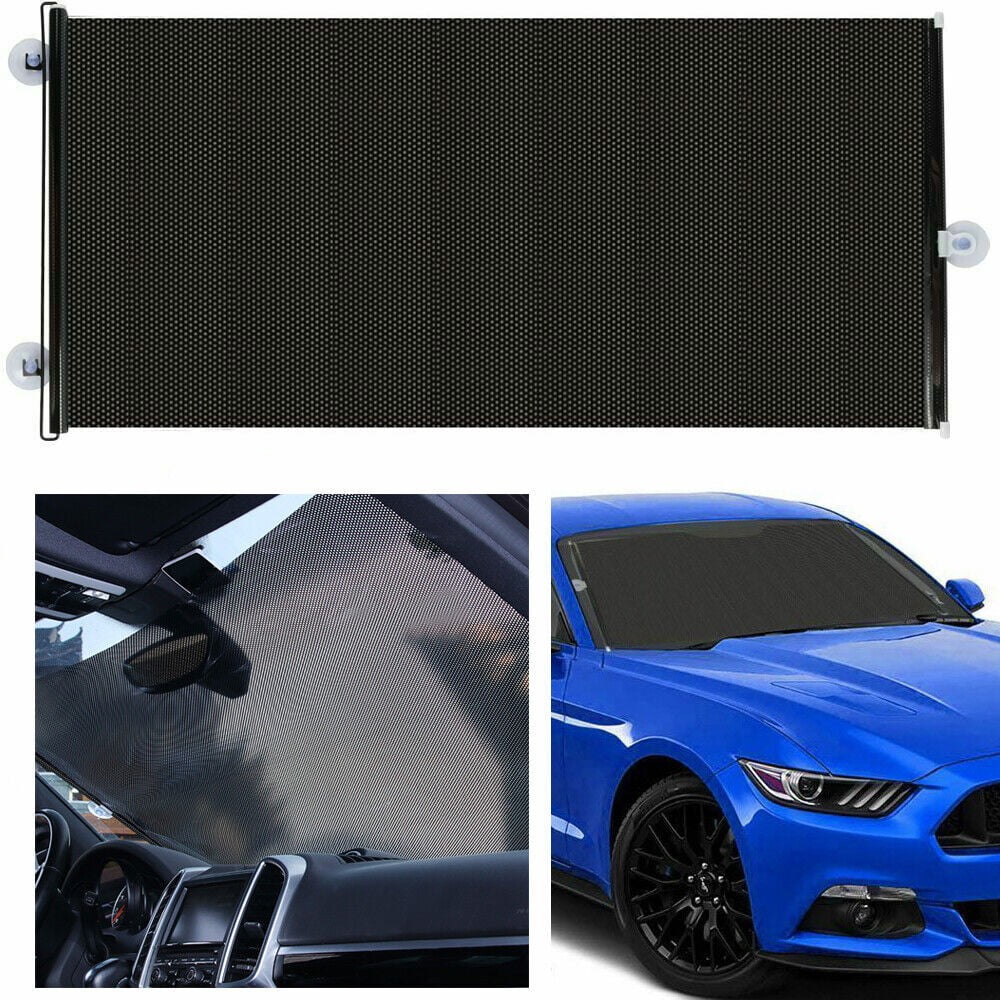 COSTYLE Front Car Sun Shade Retractable Windshield Visor SUV Window ...