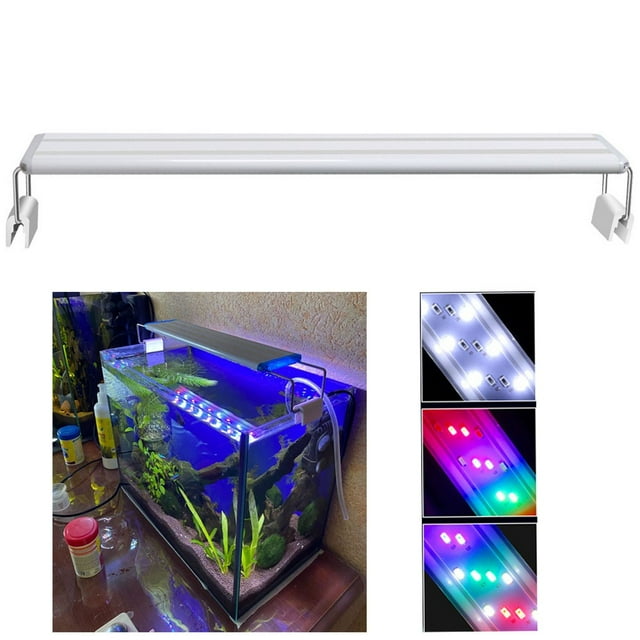 COSTYLE LED Aquarium Light Full Spectrum Aquatic Plant Light Multi ...
