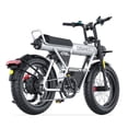 COSWHEEL CT20S Electric Bike - 60V 1500W Motor, 27.5Ah Battery, 20" Fat ...