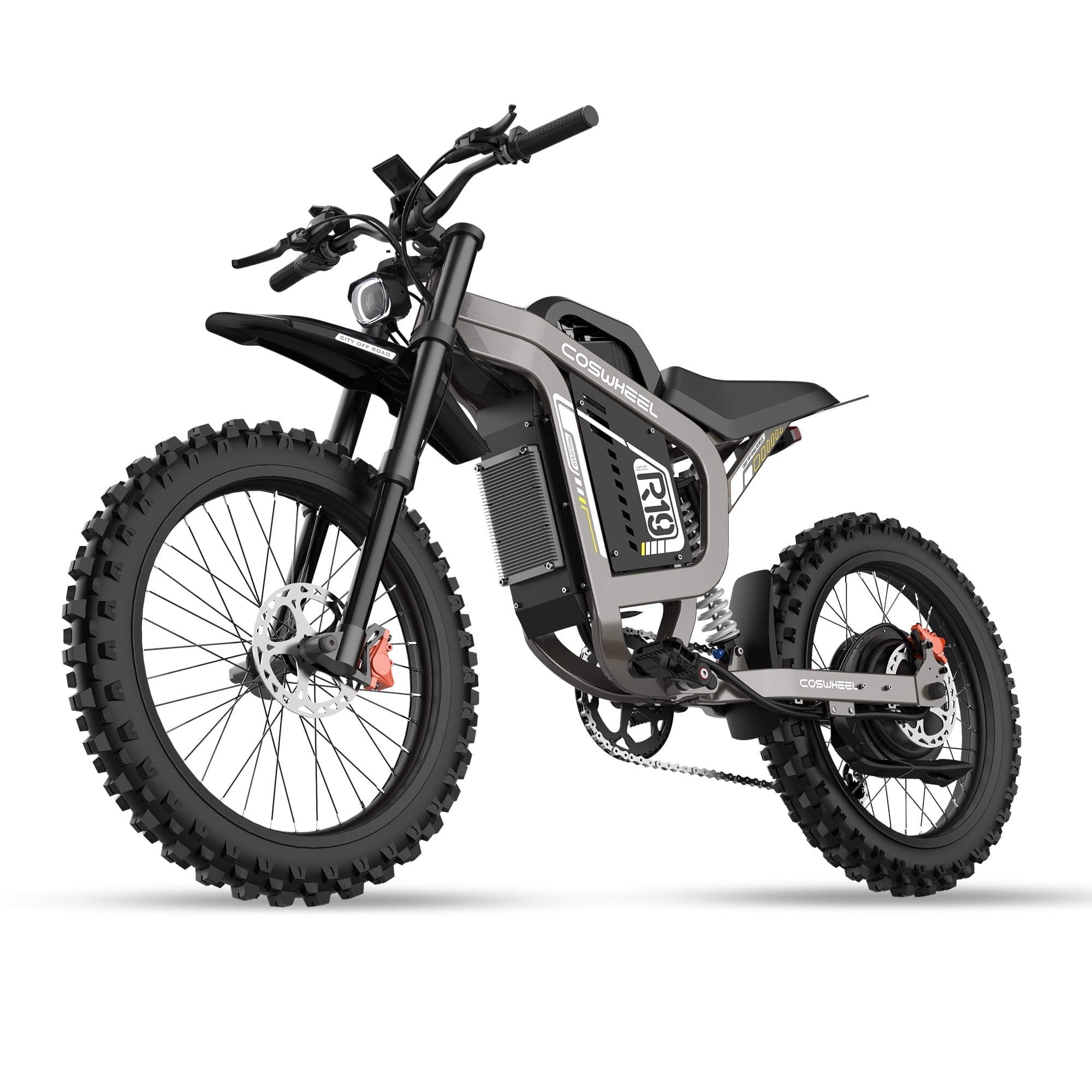 COSWHEEL Electric Bike for Adult, 72V 40AH Electric Dirt Bike, Peak ...