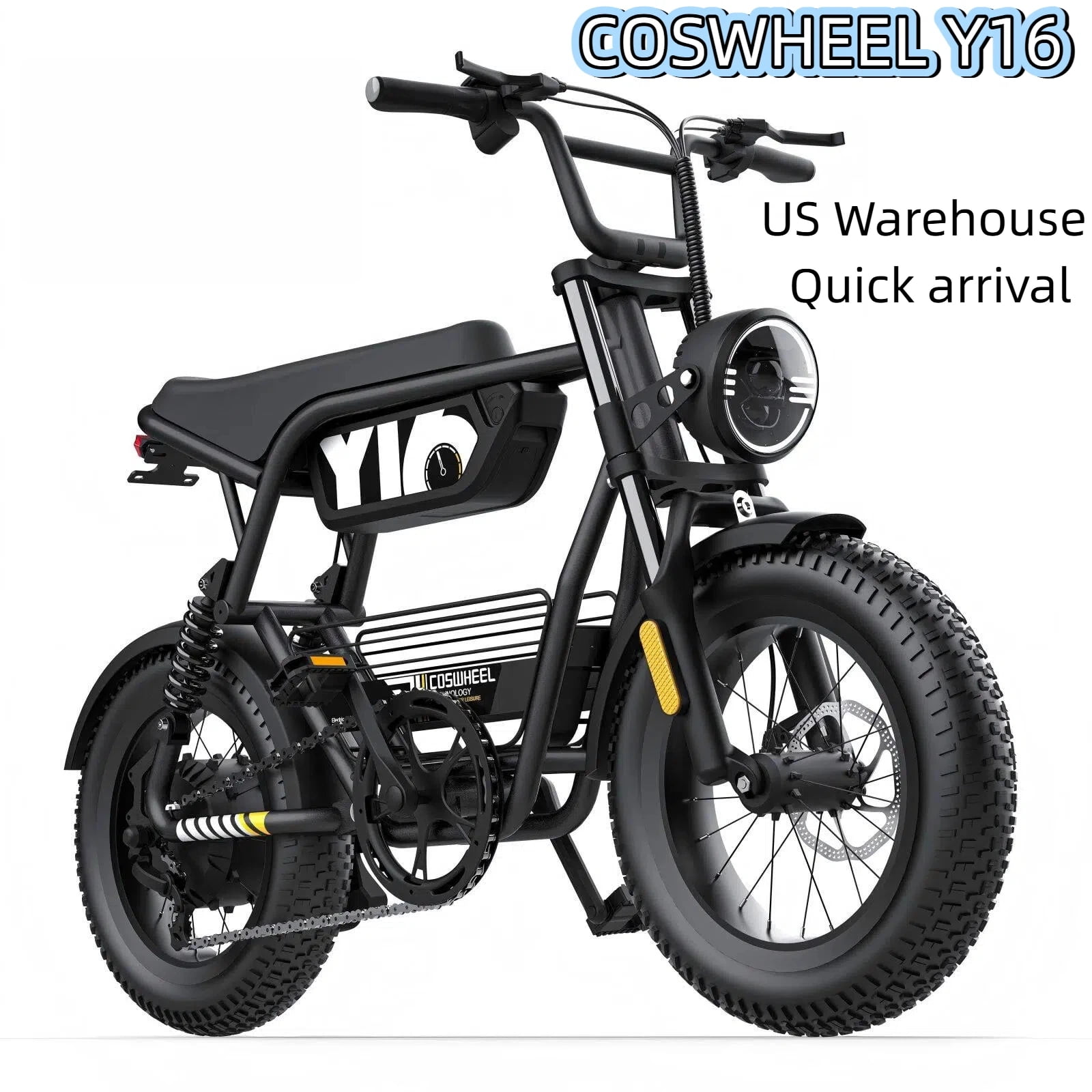 COSWHEEL Y16 1000W(Peak) commuting Electric bicycles adult, 48V 15Ah ...