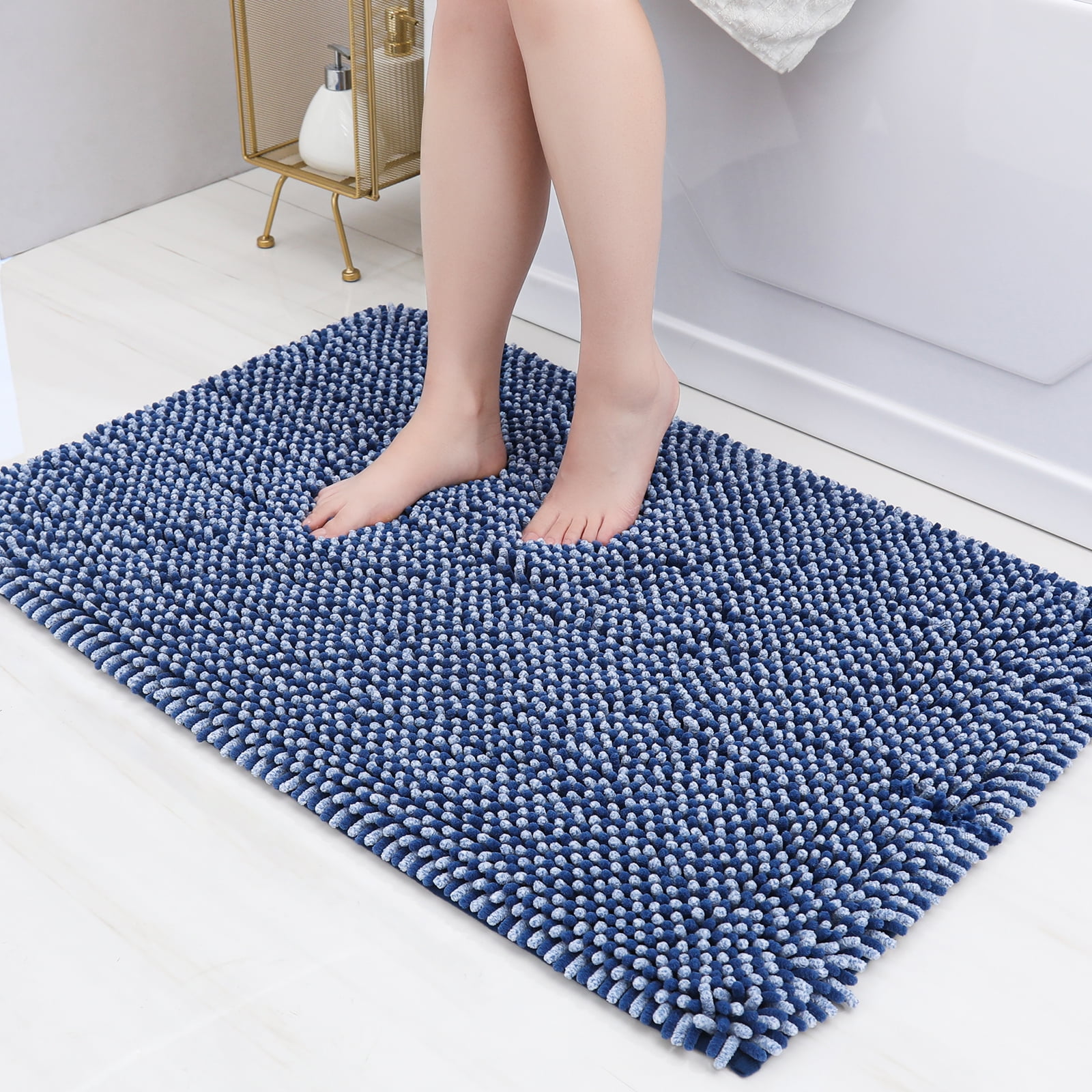 COSY HOMEER Bathroom Rugs 24"x36", Chenille Bath Rugs Washable for ...