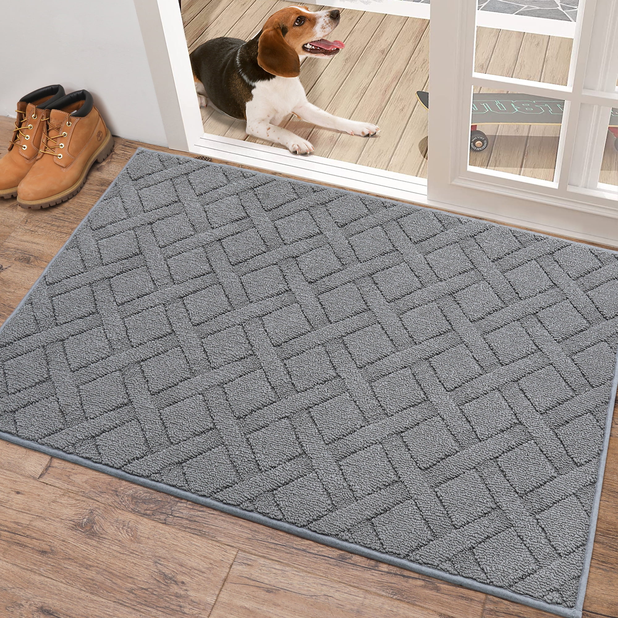 "COSY HOMEER 32""x48"" Indoor Doormat, Non-Slip, Absorbent, Dirt Resist ...