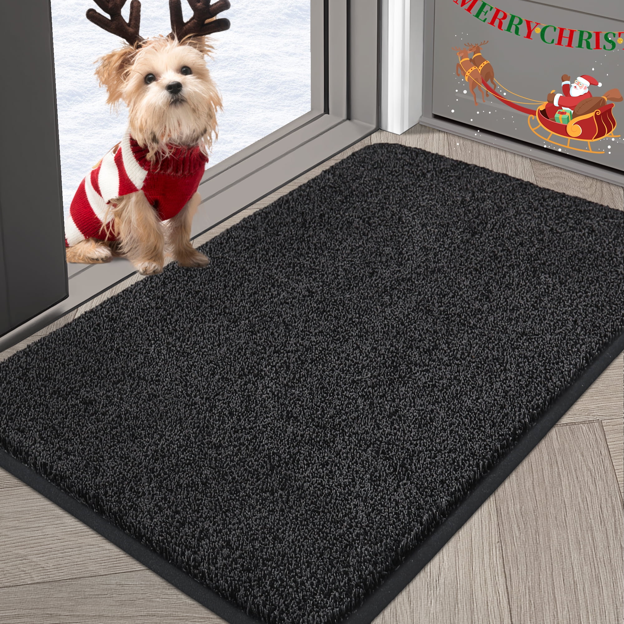 COSY HOMEER Doormat Indoor 32"x48", Soft and Absorbent Door Mat Non ...