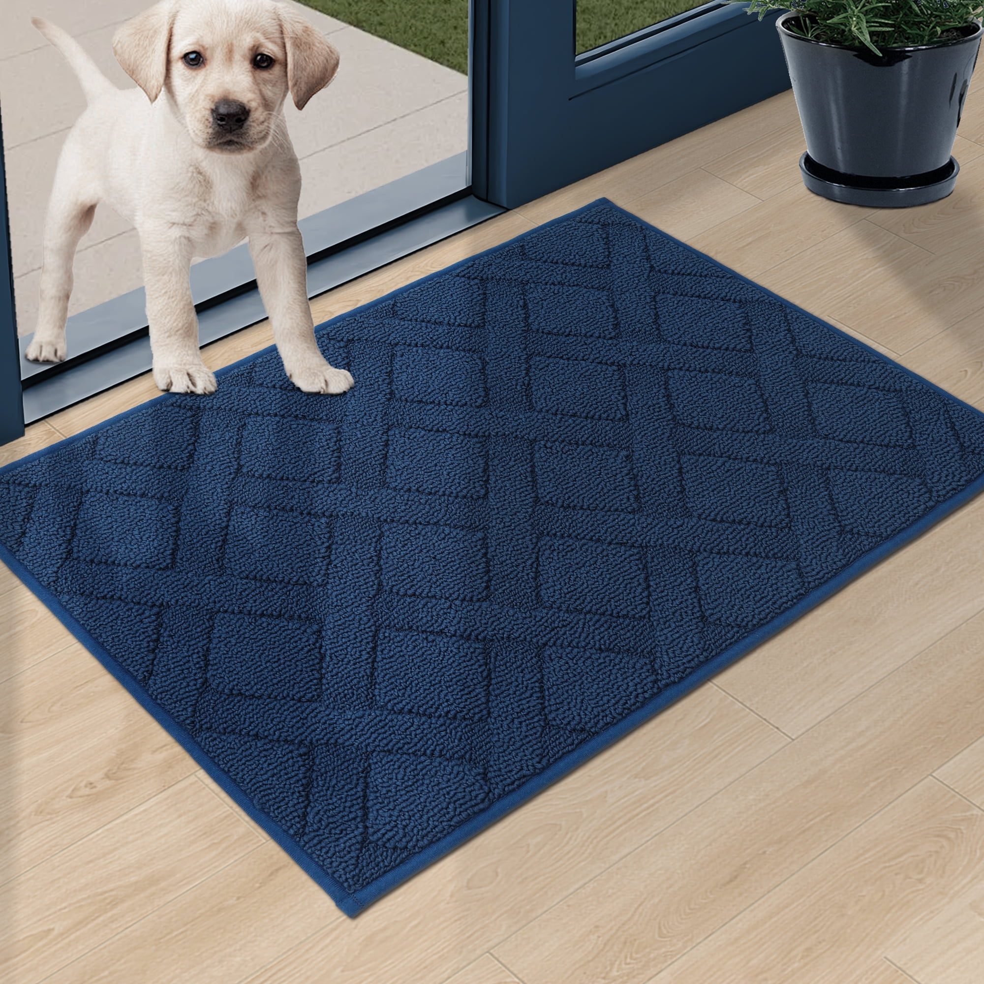 COSY HOMEER Indoor Dog Doormat, 20"x32", Non-Slip Front Door Mat for ...
