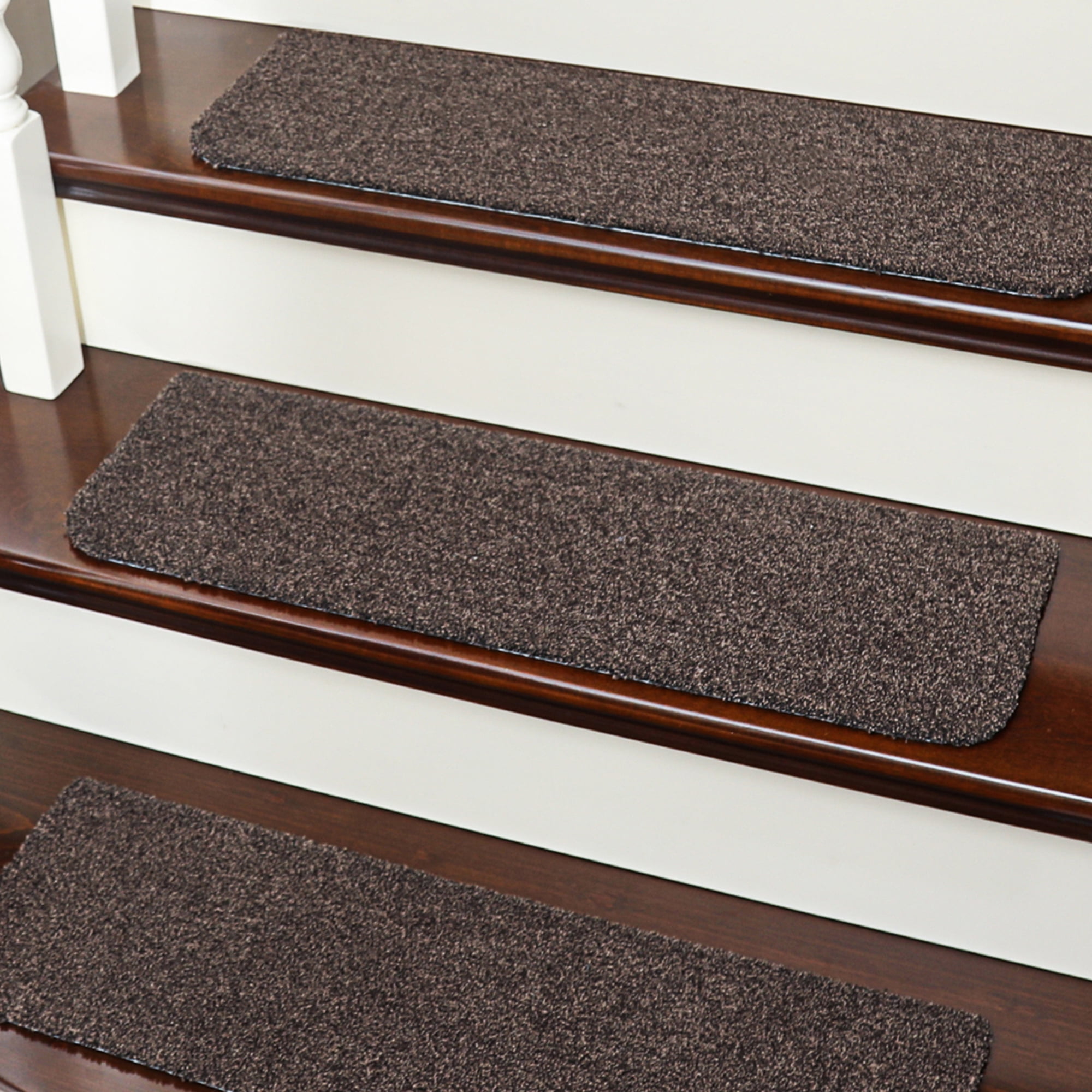 COSY HOMEER Stair Treads 9"x28"(15 PCS), Non-Slip Carpet for Stairs ...
