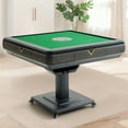 COSYJOY Folding Automatic Mahjong Table,Home Bass Roller Style with 2 ...