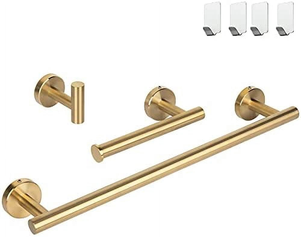 COSYLAND 3 Pieces Towel Rack Hardware Set SUS304 Stainless Steel Wall ...
