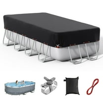 RIVERGRIT 20 Ft Round Pool Cover Above Ground, Swimming Pool Cover ...