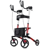 Zler Narrow Folding Walker for Seniors with Trigger Release and 5 ...