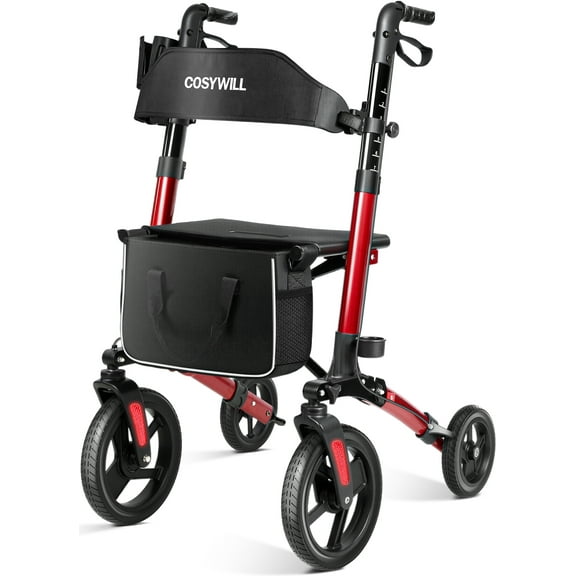 Stander EZ Fold-N-Go Walker Lite Plus, Lightweight Folding Walker for ...