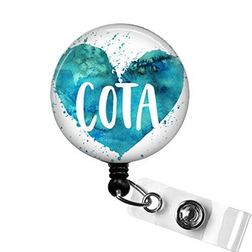 COTA Badge Reel, Occupational Therapy Assistant Badge Clip, COTA ...