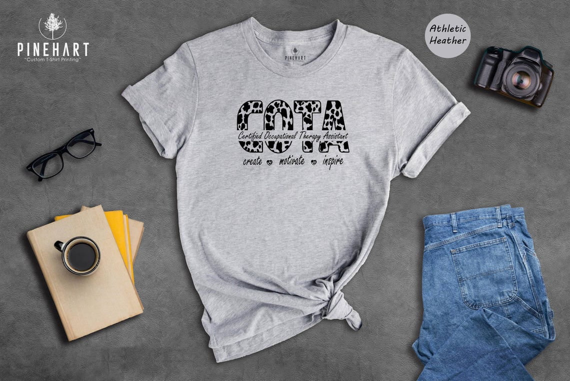COTA T-Shirt: Certified Occupational Therapy Assistant Gift All Size S ...