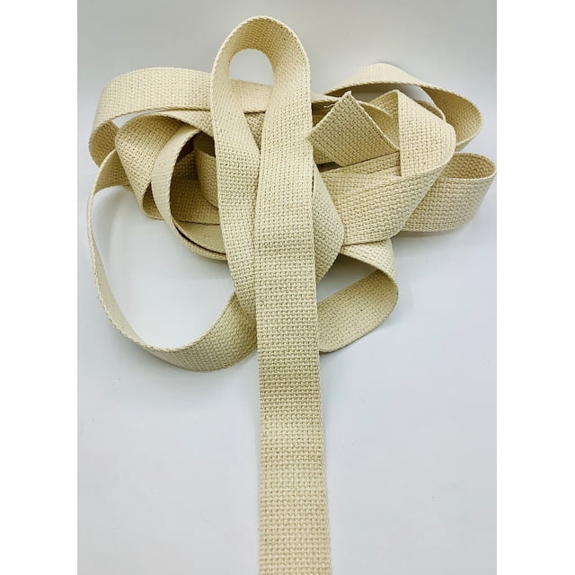 COTTON WEBBING 1-1/2"---NATURAL - Walmart.com