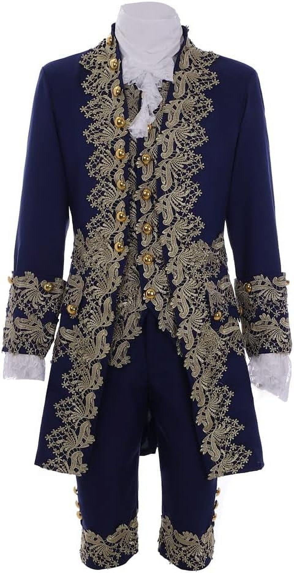COUCOU Age Victorian Costume Men Rococo Costume Suit Jacket Vest Prince ...
