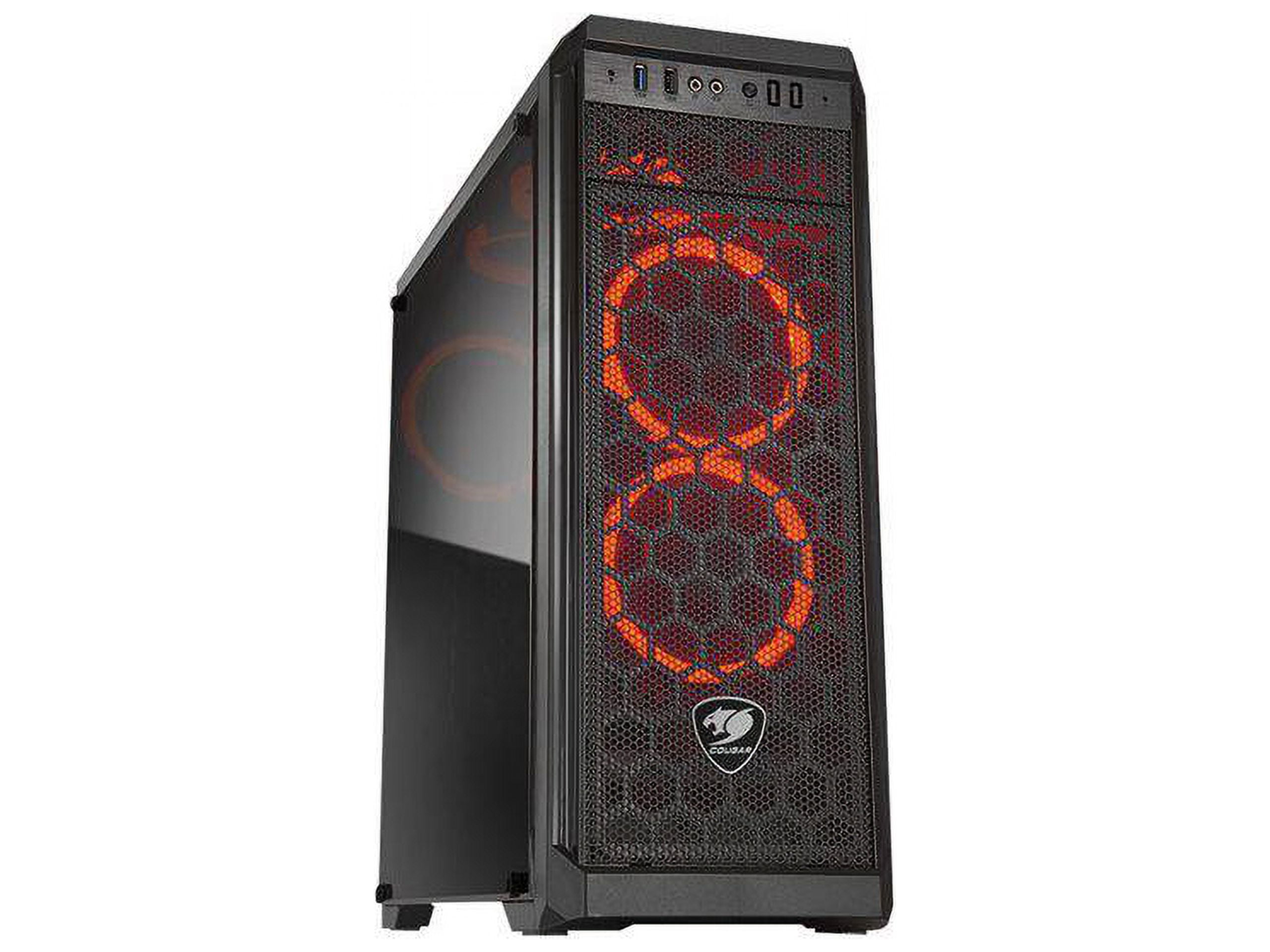 COUGAR MX330-F Mid Tower Gaming Case With Elegant Transparent Side ...