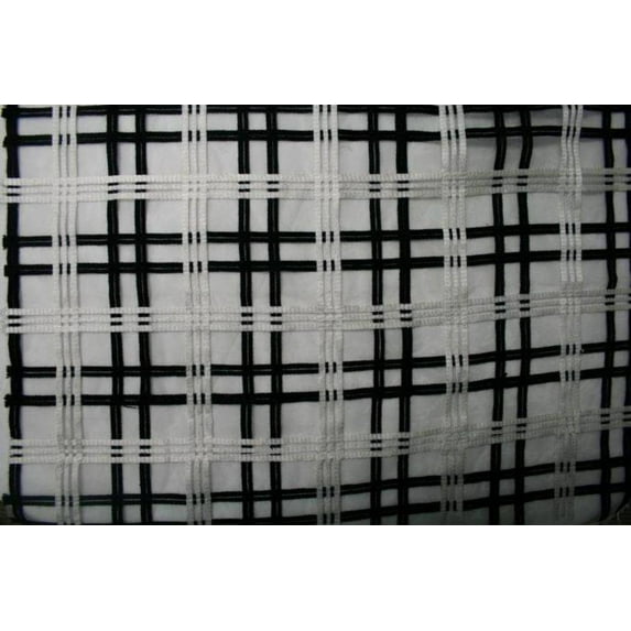 COUNTRY COTTAGE Embroidered Fabric, 54 Inch. in Width, Sample 3x3 Inch ...