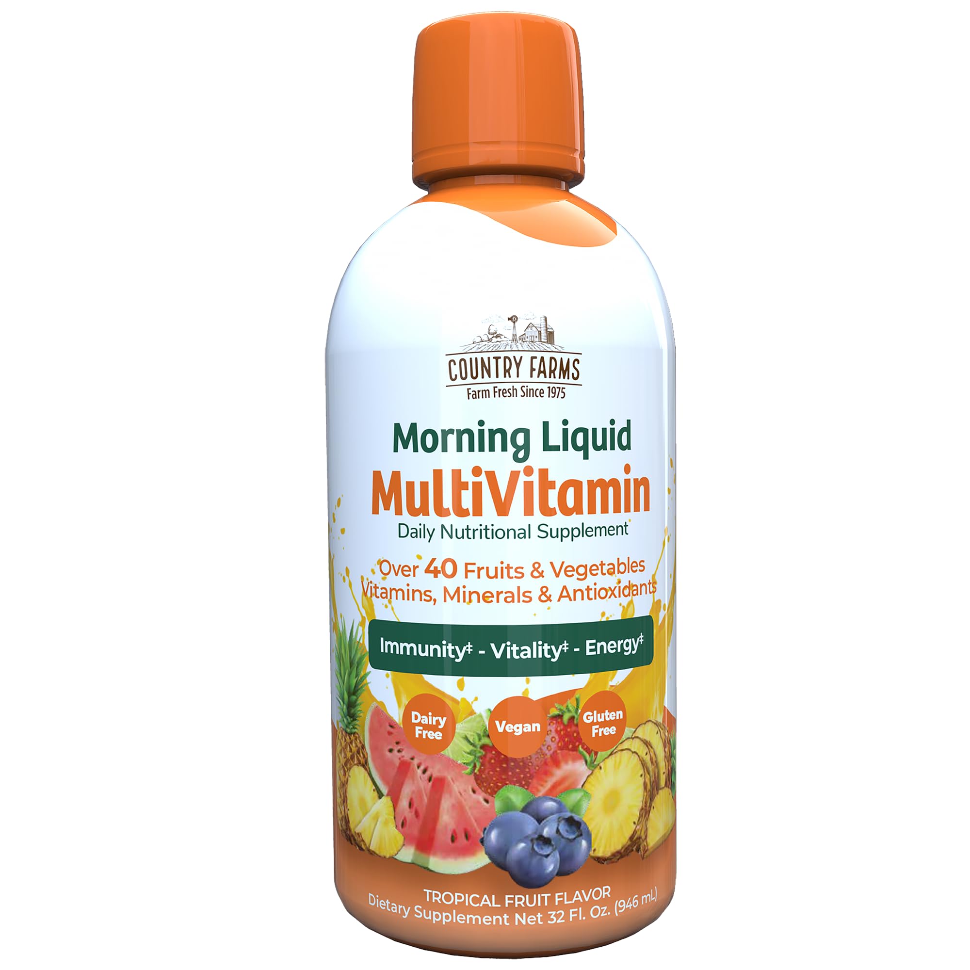 COUNTRY FARMS Liquid Multivitamin, Vitamins and Minerals for Immune ...