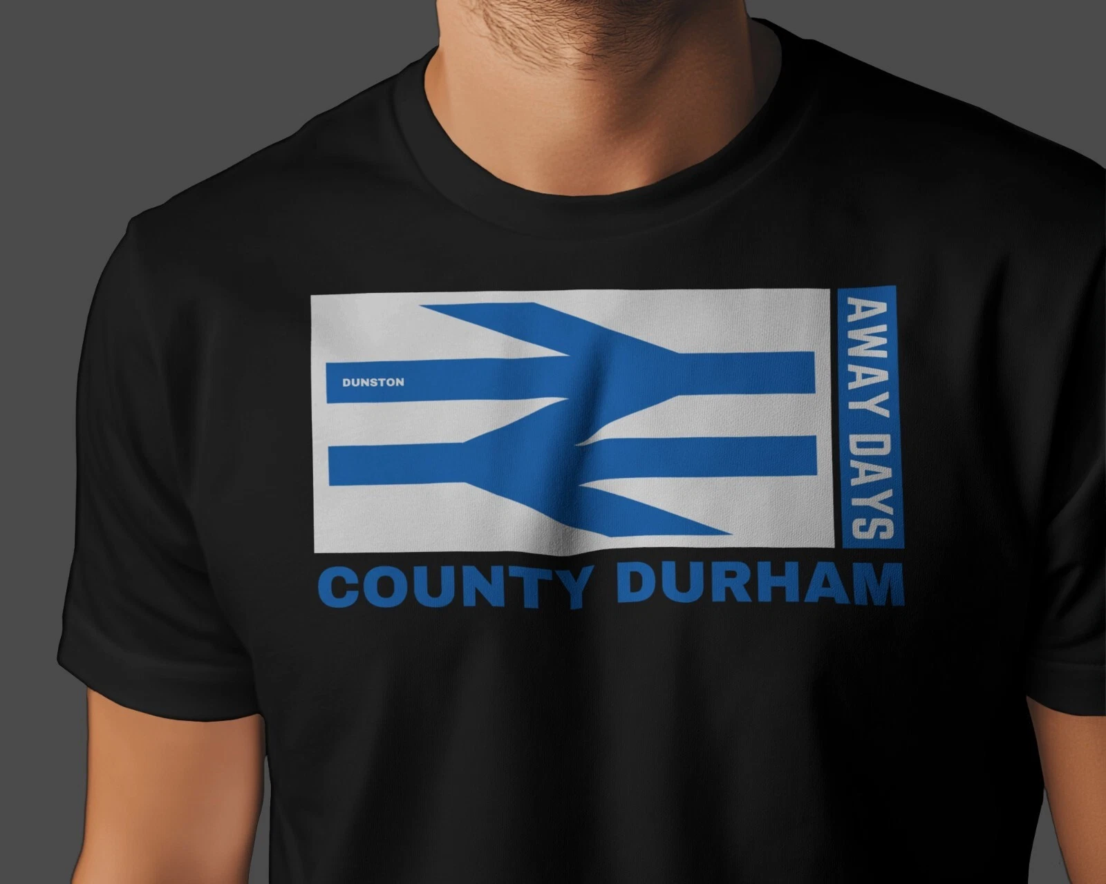COUNTY DURHAM Away Days T-Shirt | Consett Celtic Steelmen Belle View ...