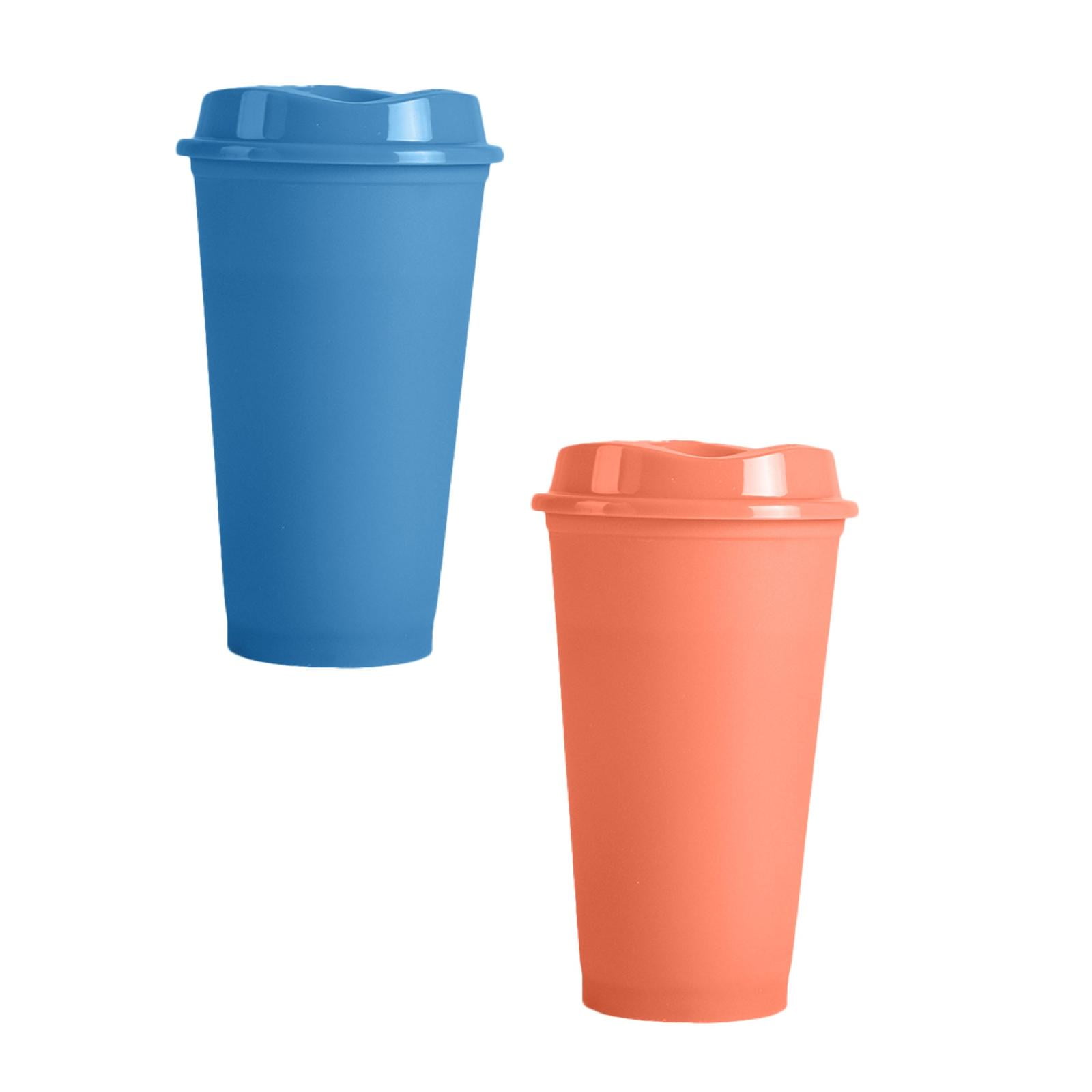COURAGEDG 16oz Thermoplastic Cup Pp Color Changing Cup Cartoon Milk Tea ...