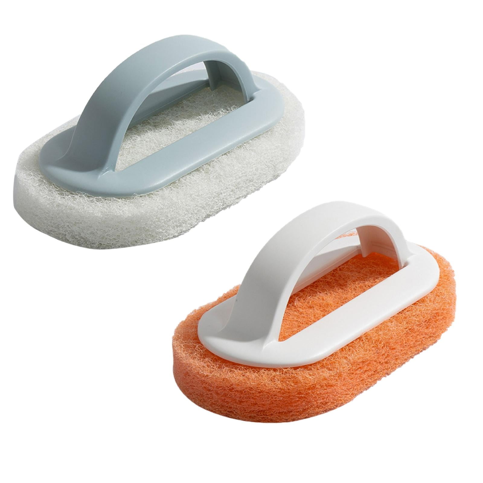 COURAGEDG Bathtub Brush Scratch Bathroom Scouring Pad Bath Brush Soap ...