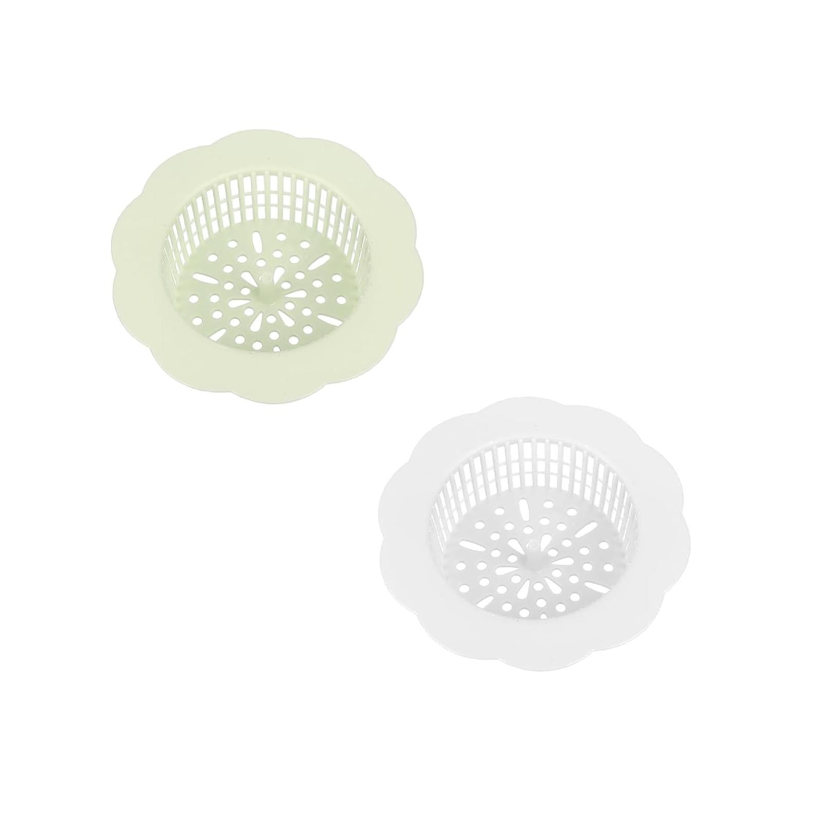COURAGEDG Kitchen Bathroom Strainer Flower Design For Hair Food Debris ...