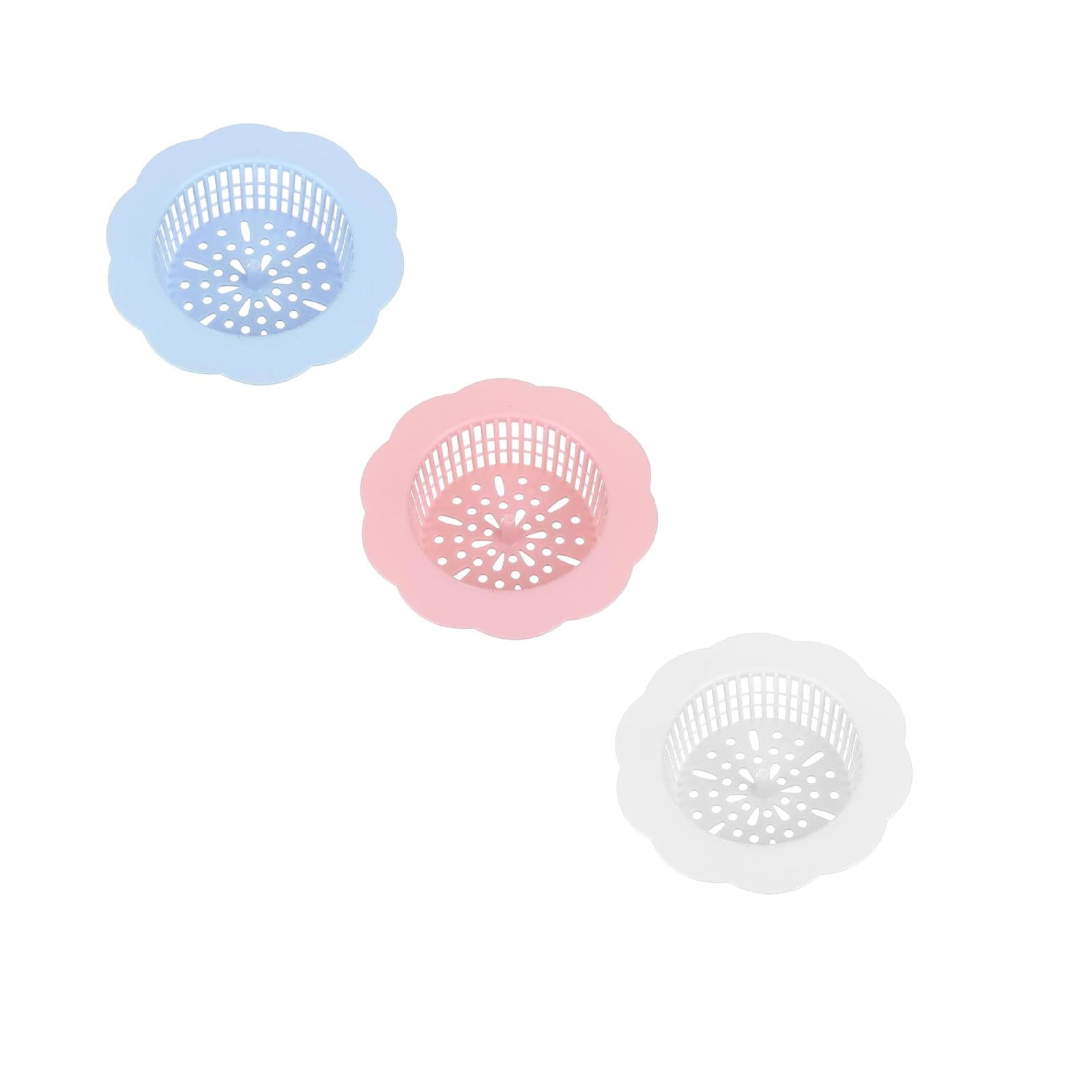 COURAGEDG Kitchen Bathroom Strainer Flower Design For Hair Food Debris ...