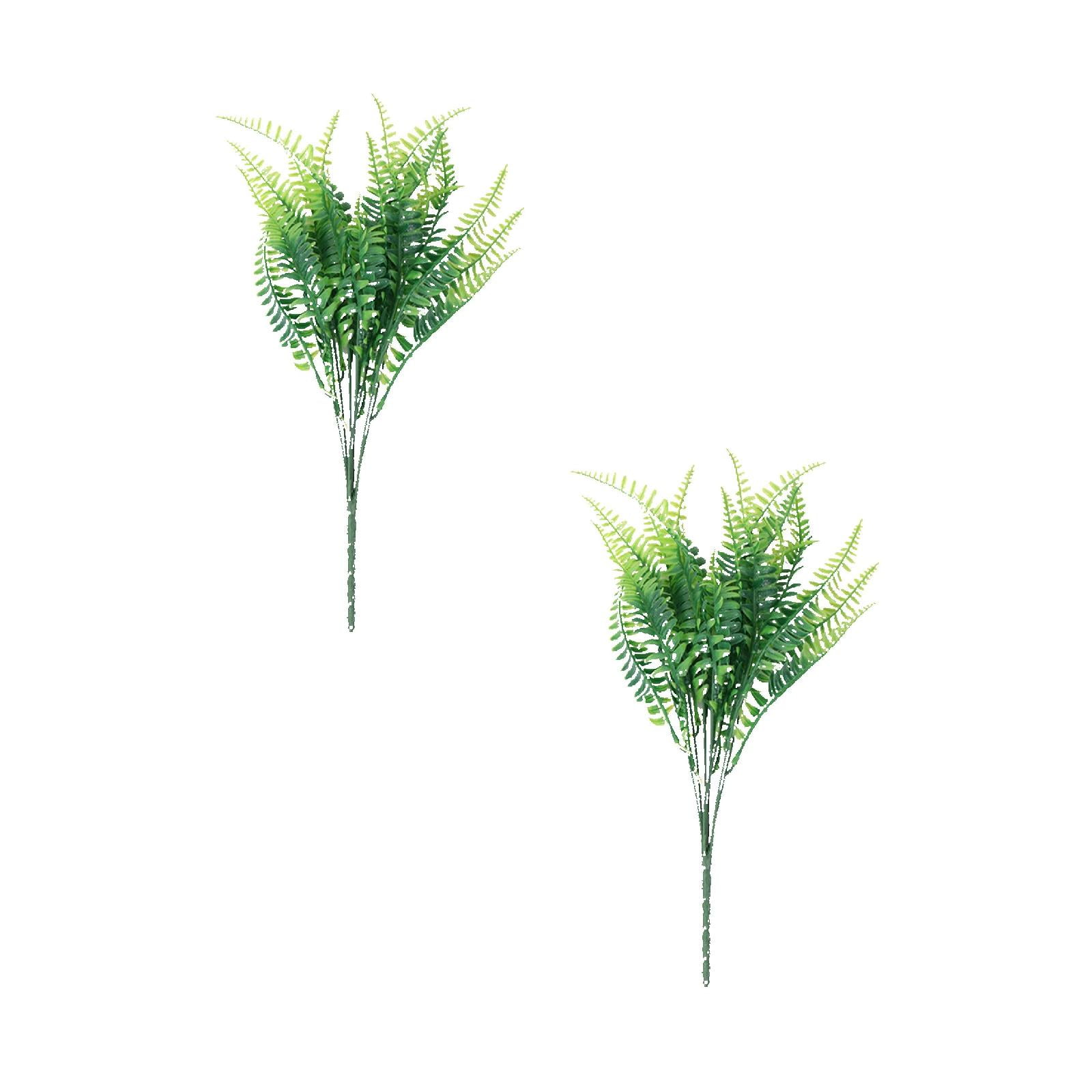 COURAGEDG Lifelike Man Made Persian Leaves For Outdoor Indoor For ...