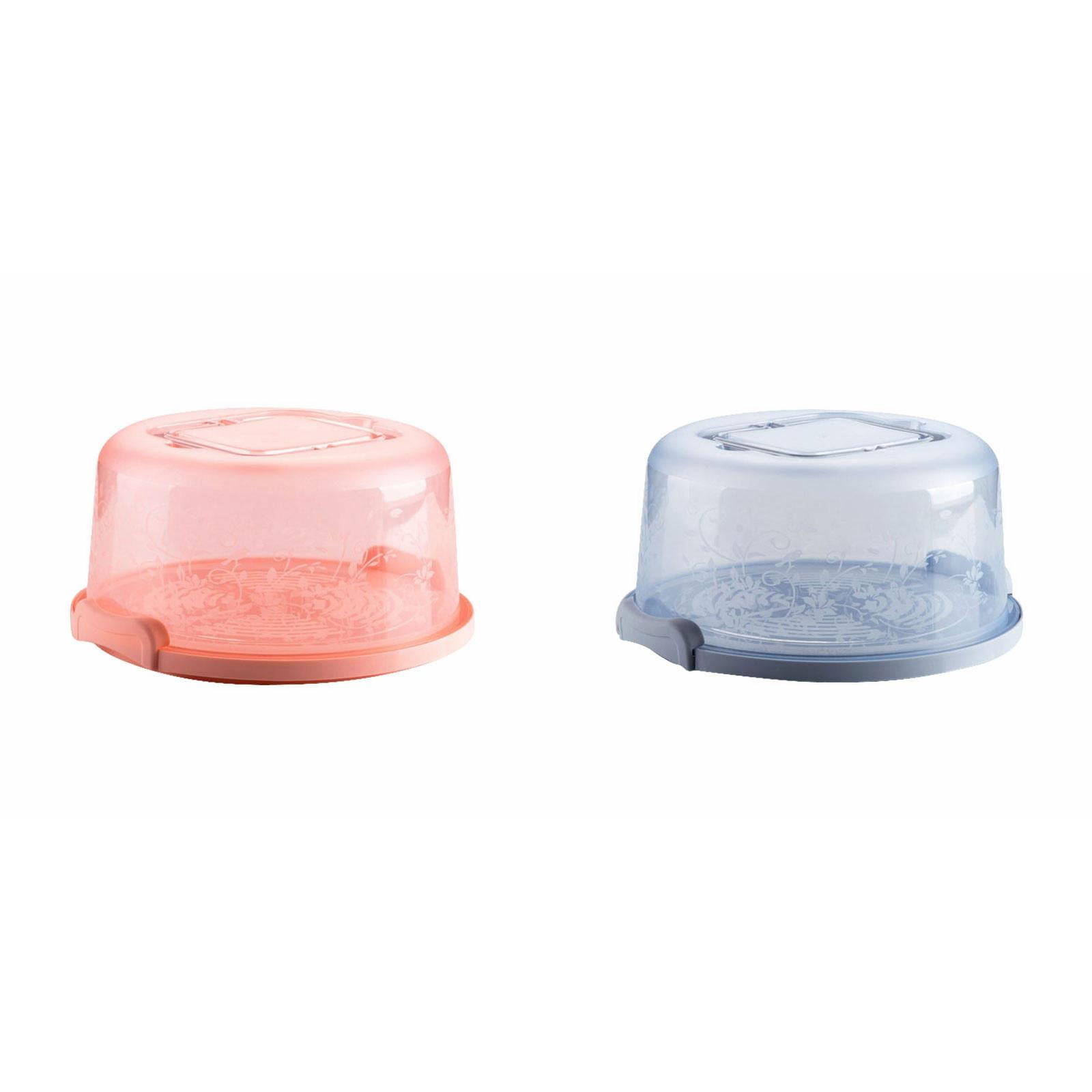 COURAGEDG Round Cake Storage With Handle And Inner Tray Bake Ware. Set ...