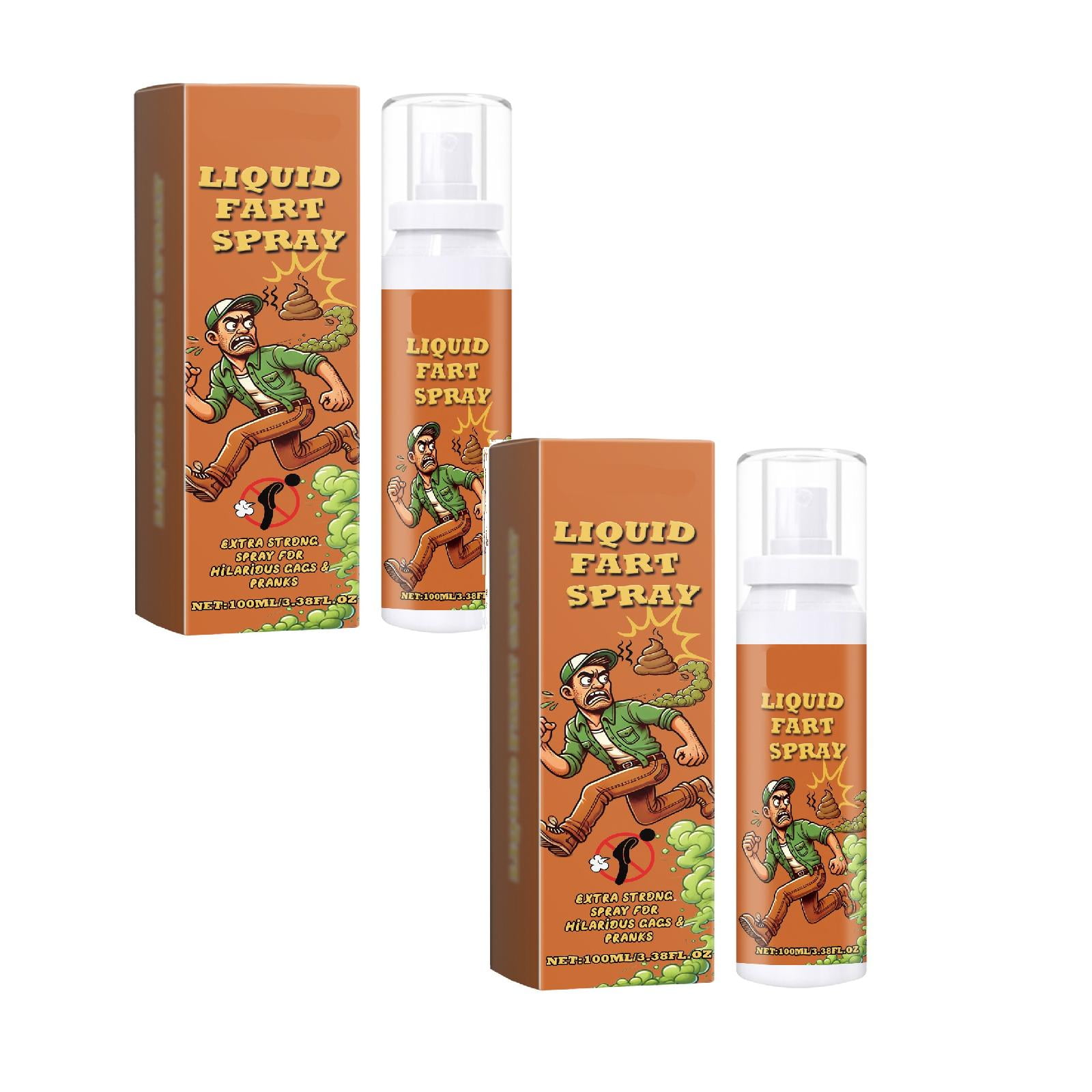 COURAGEDG Super Strong Fart Spray 100ml Liquid Fart Trick Super Smelly ...