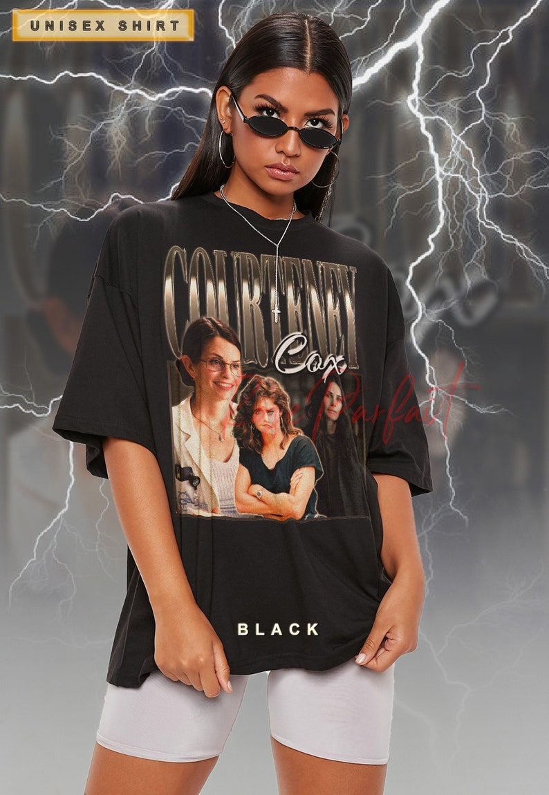 COURTENEY COX Tribute T-shirt - Courteney Cox Memes Tees, Courteney Cox ...
