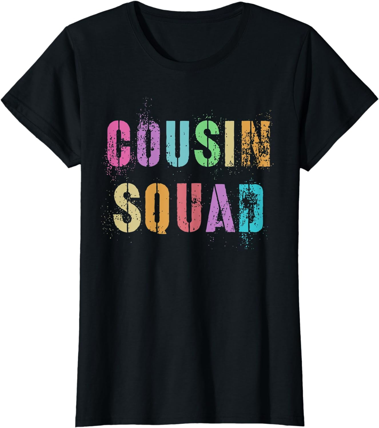COUSIN SQUAD Grandma Grandpa Camp Summer Hero Crew T-Shirt - Walmart.com
