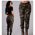 Coutexyi Women Camouflage Pants Camo Casual Cargo Joggers Military Army